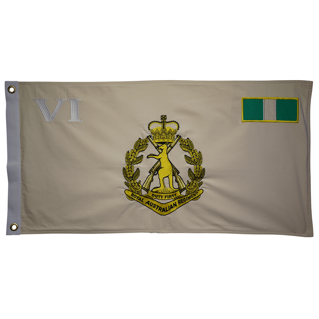 The 6th Battalion Royal Australia Regiment (6RAR) Unit Flag – Military ...