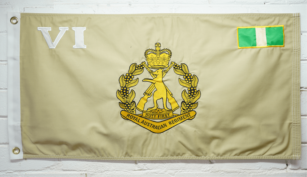 The 6th Battalion Royal Australia Regiment (6RAR) Unit Flag – Military ...
