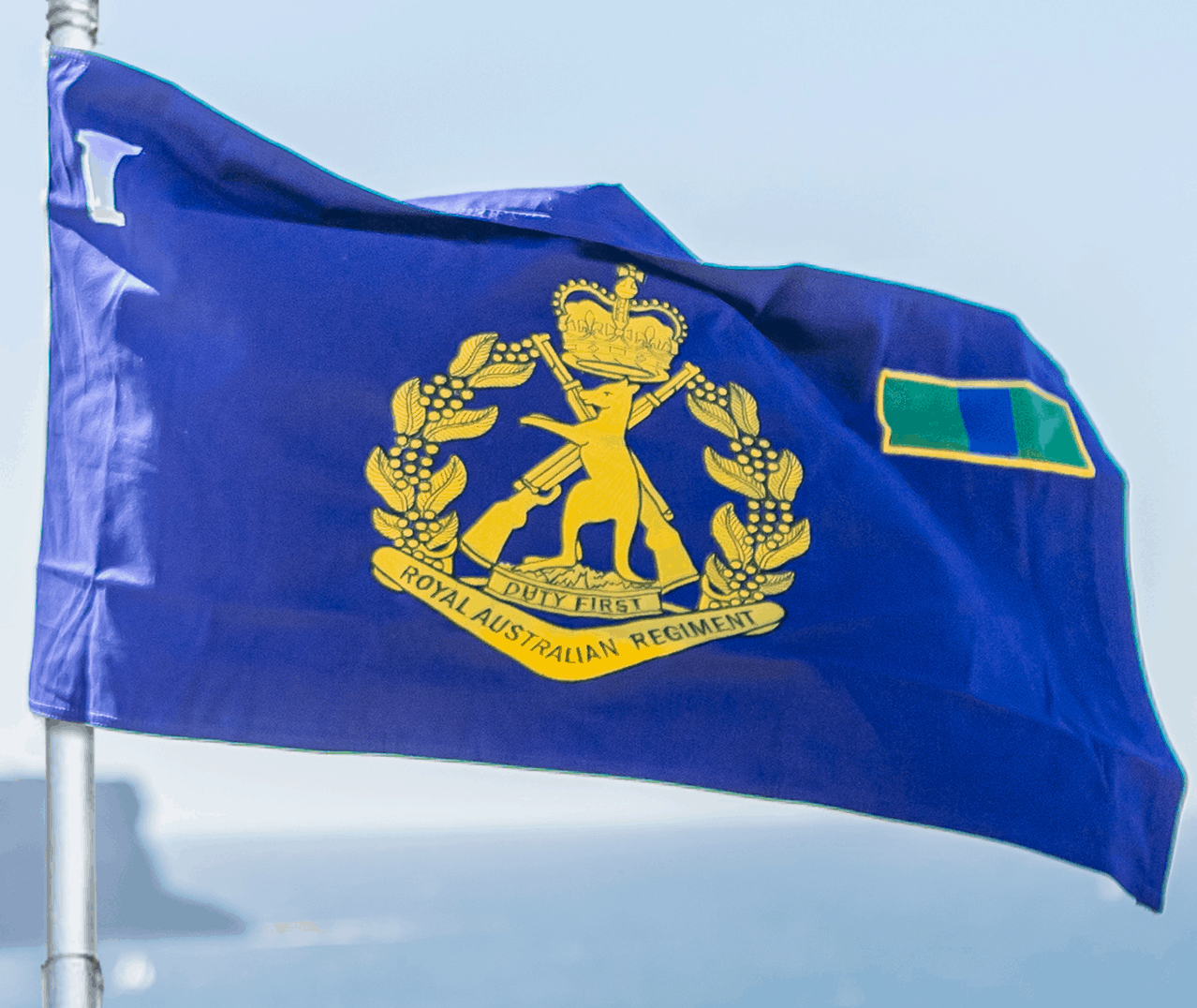 The 1st Battalion Royal Australia Regiment (1RAR) Unit Flag – Military ...