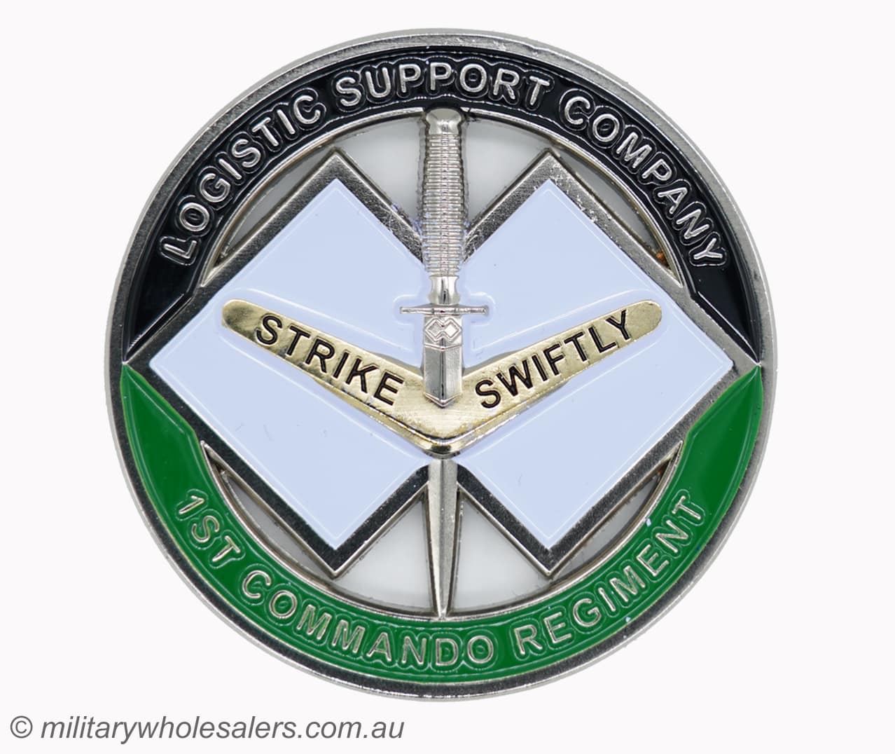 The 1st Commando Regiment (1 Cdo Regt) Logistic Support Company Coin ...